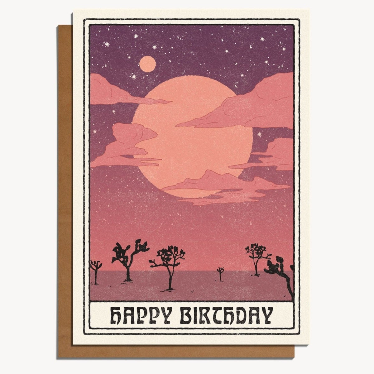 Desert Birthday card – Verde Philly